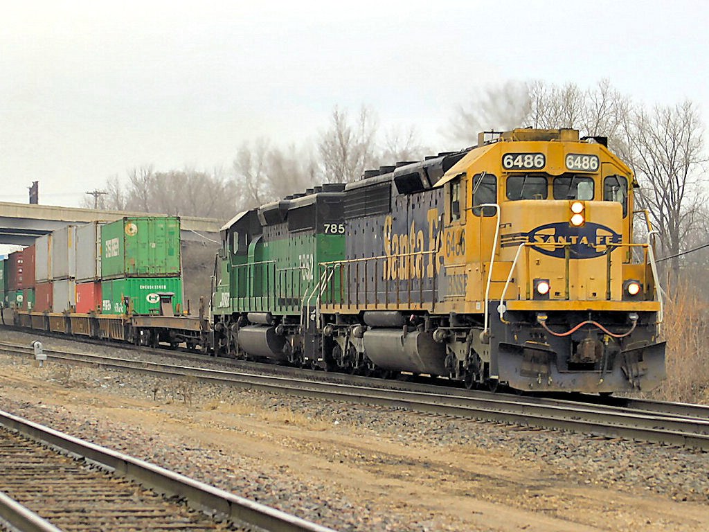 BNSF 6486